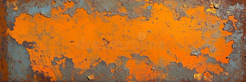 A Rusty Orangebrown Metal Surface Showcasing a Compelling and Textured ...