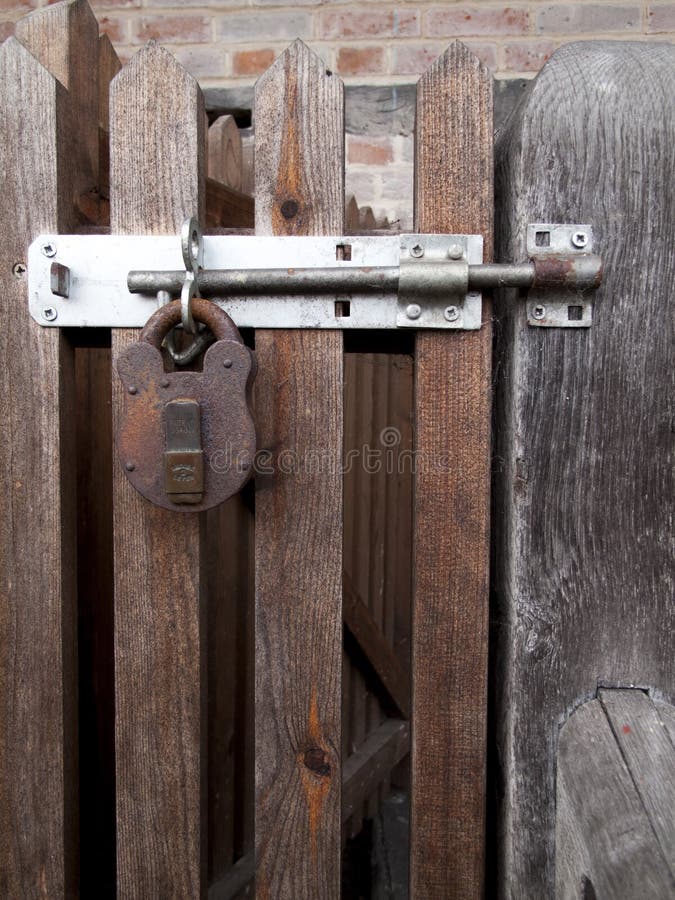 Padlock clasp and hasp stock image. Image of fence, metal - 112314685