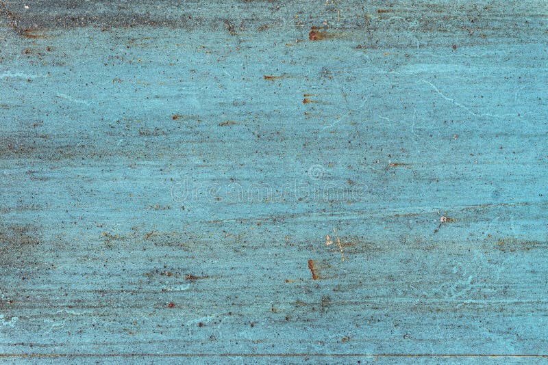 Rusty Painted Metal in Blue. the Texture of Rust and Blue Stealing on a ...