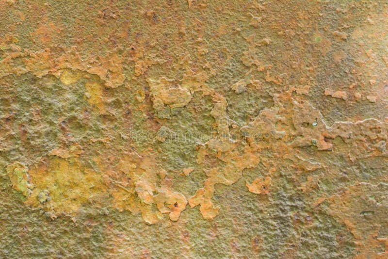 Rusty painted metal stock image. Image of worn, metal - 58330261
