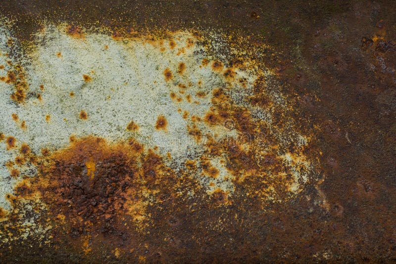 Rusty painted metal stock image. Image of texture, metalwork - 77419975