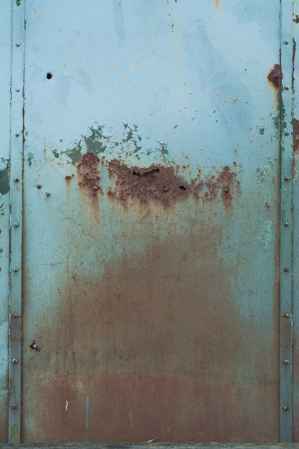 Rusty painted metal stock image. Image of texture, metal - 59297563