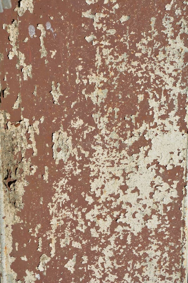 Rusty painted metal stock image. Image of detail, steel - 51442943