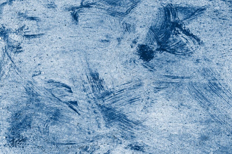 Rusty Painted Wall in Blue Color. Stock Photo - Image of abstract ...