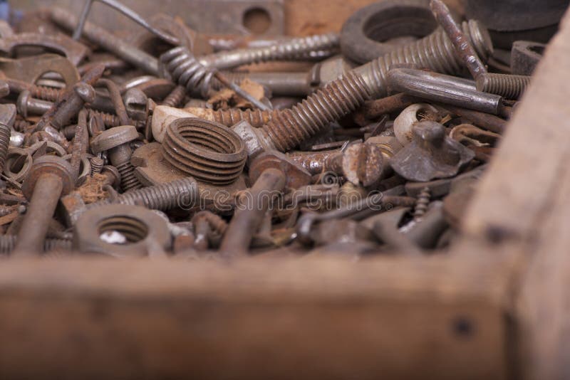 Rusty parts stock image. Image of garbage, group, broken - 27397983