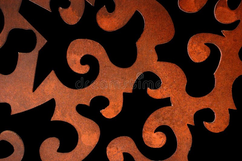 Rusty pattern stock image. Image of shapes, grime, isolated - 14014261