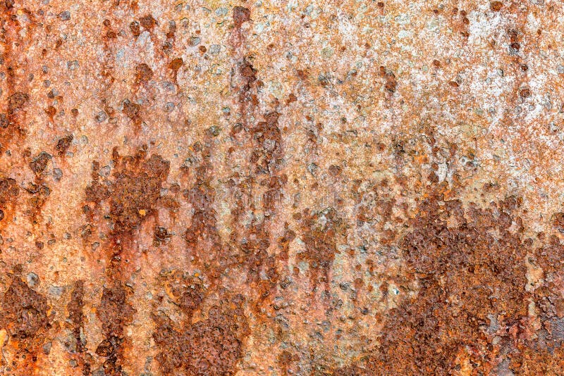 Rusty Piece of Metal Plate. Stock Photo - Image of rusted, damaged ...