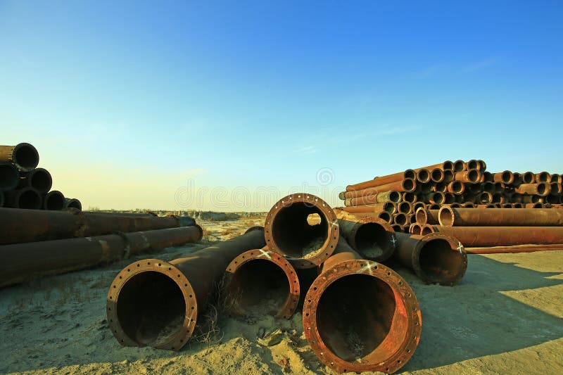 The rusty pipe stock image. Image of energy, industry - 297113405