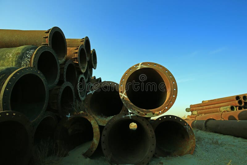 The rusty pipe stock photo. Image of pipe, long, scrap - 307076476