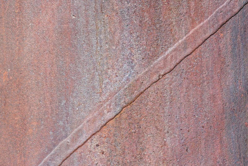 Rusty Pipe Metal Plate Joint Stock Photo - Image of brown ...