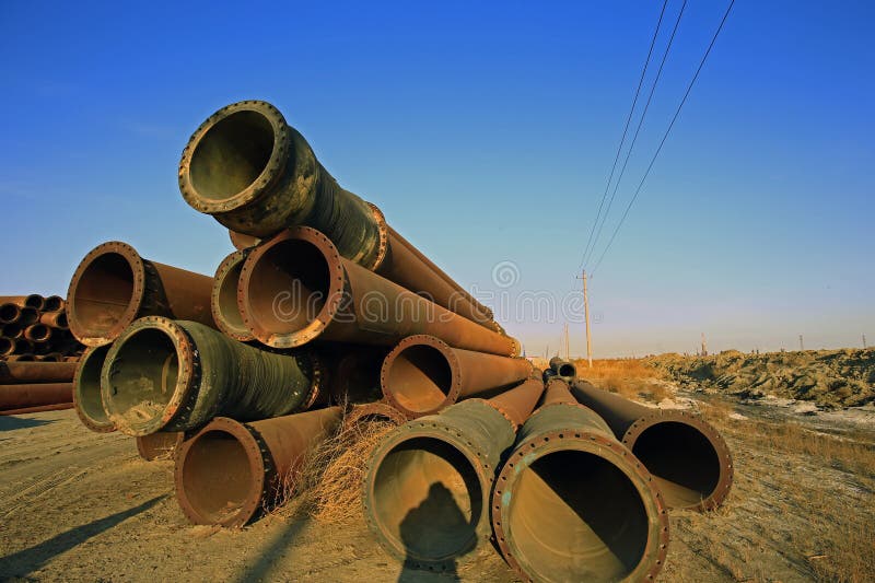 The rusty pipe stock photo. Image of technology, decay - 307076456