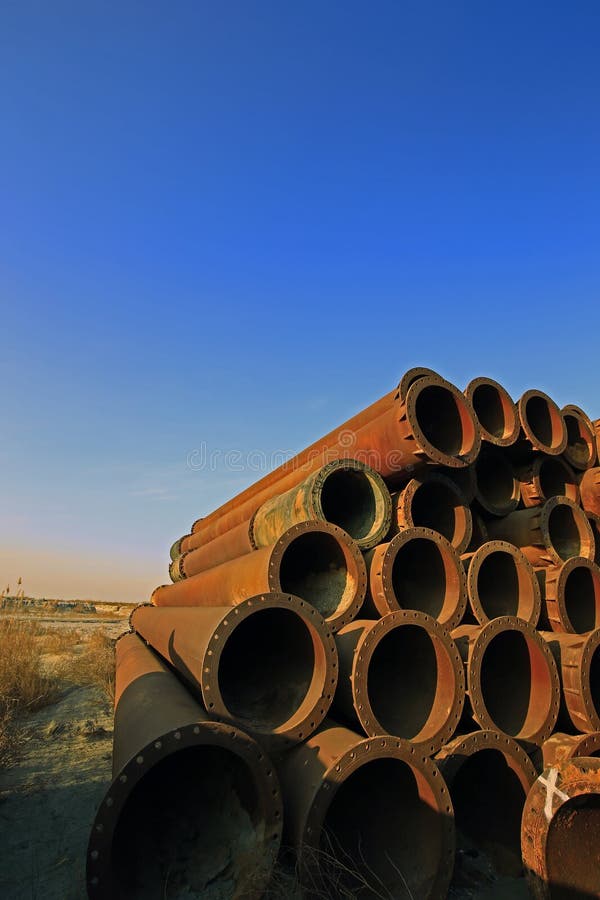 The rusty pipe stock image. Image of water, walls, decay - 302951593