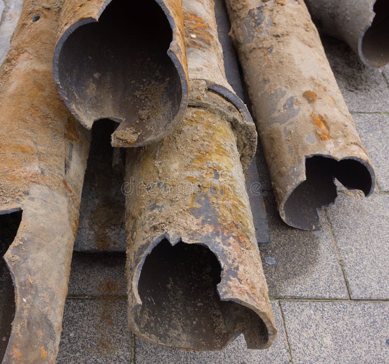 Rusty pipes stock image. Image of sink, rust, boat, pipes - 6650205