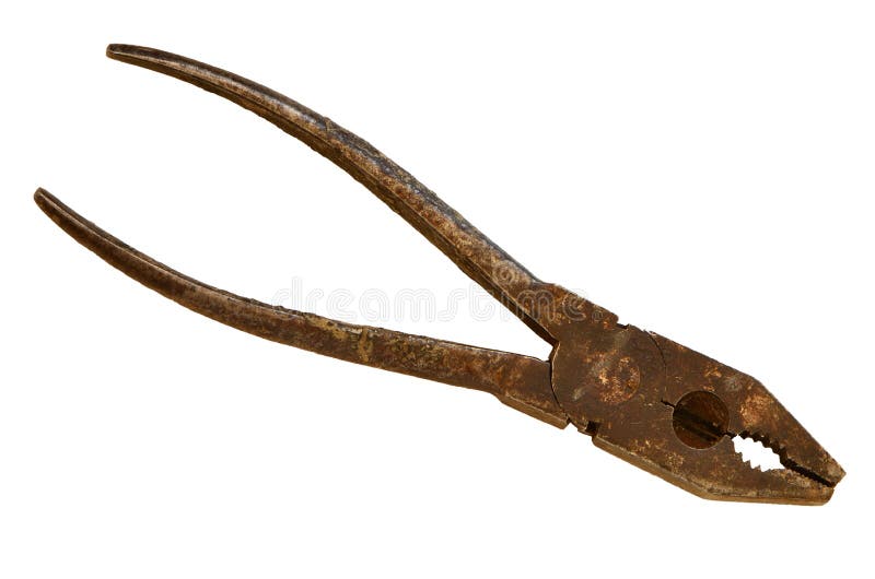 Rusty Tooth Pliers stock photo. Image of dentist, isolated - 15181638