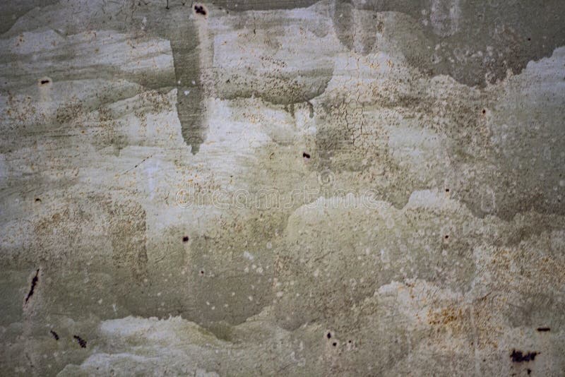 Rusty Poorly Painted Surface. Stock Photo - Image of sharp, metal ...