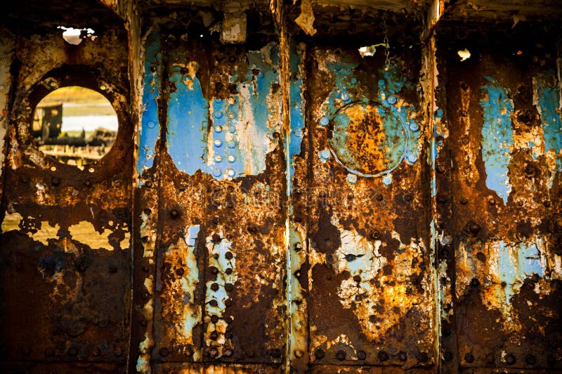 Rusty Porthole stock image. Image of orange, window, rust - 49585797