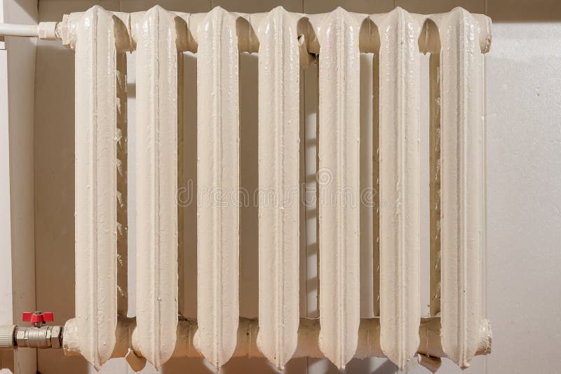 Rusty radiator battery stock photo. Image of economy - 232997990