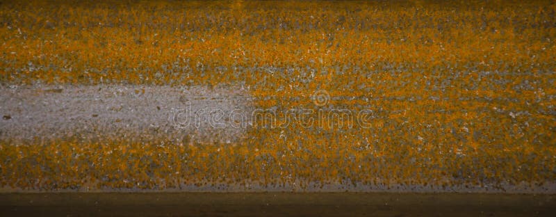 Surface of Top of Rail. Rusty Metal Surface Pattern. Stained Iron ...