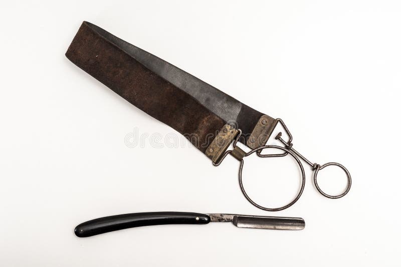 Vintage barber tools stock image. Image of retro, rusty - 37550485