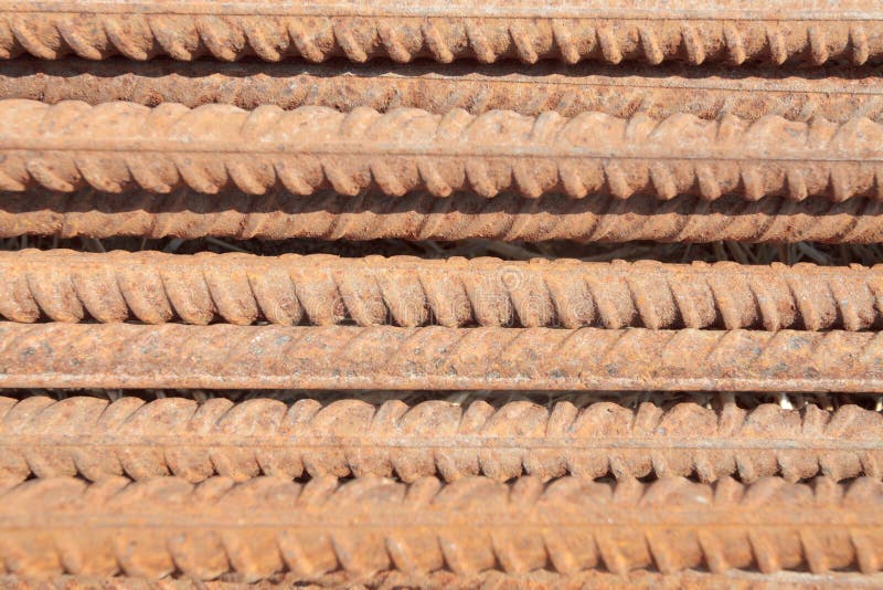 Rusty rebar background stock image. Image of girder, fusing - 25345331