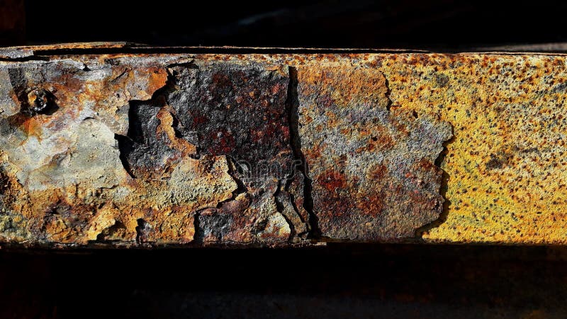 Rusty Red Brown Background. Rust, Metal Corrosion Stock Photo - Image ...