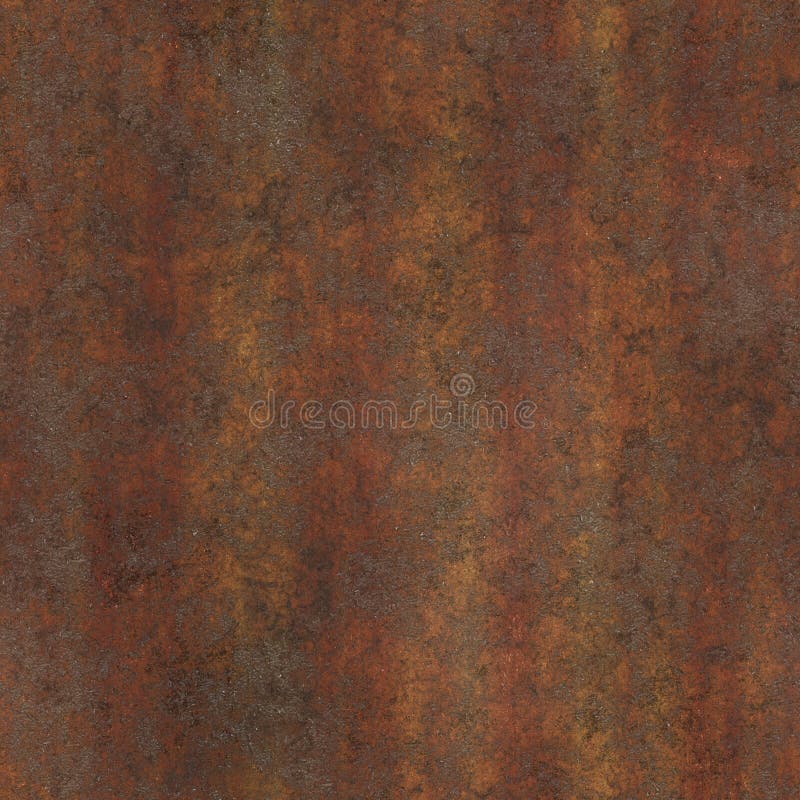 Rusty Red Brown Seamless Pattern Stock Photo - Image of metallic ...