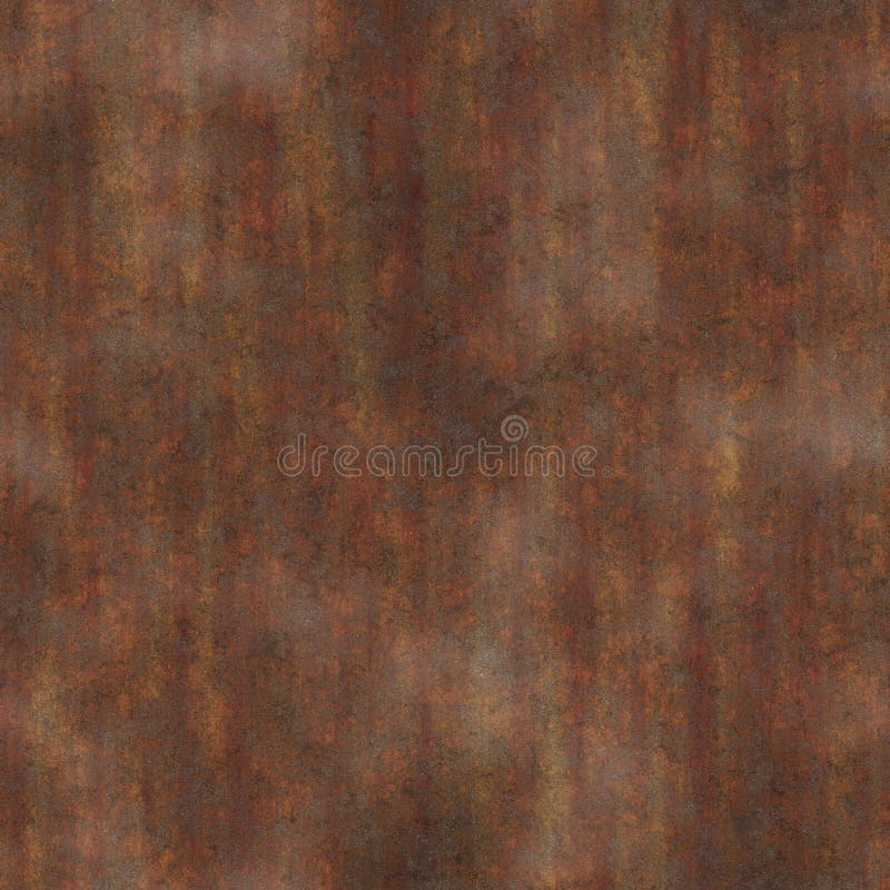 Rusty Red Brown Seamless Pattern Stock Image - Image of colored, metal ...