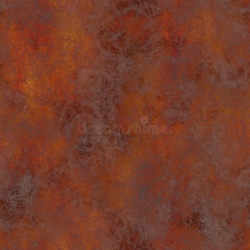 Rusty Red Brown Seamless Pattern Stock Image - Image of antique ...