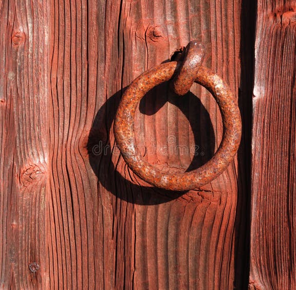 Rusty ring stock photo. Image of dirty, wall, paint, weathered - 4239172