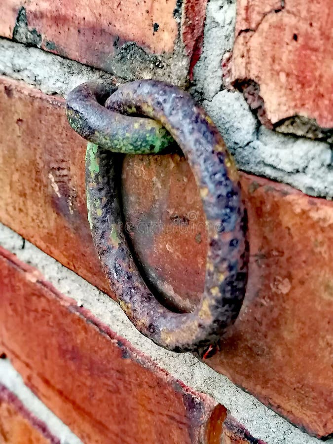 Rusty ring of metal stock image. Image of ring, rusty - 161391597