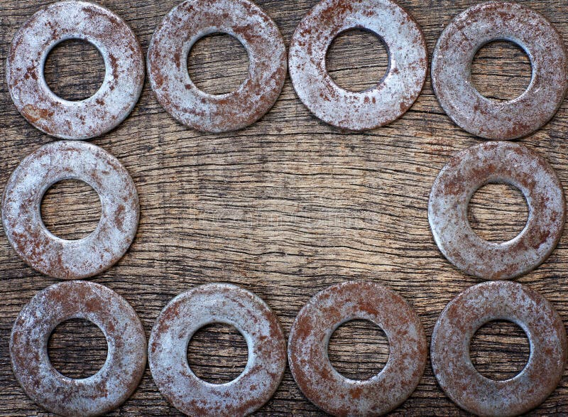 Rusty ring stock photo. Image of dirty, metallic, empty - 48874802