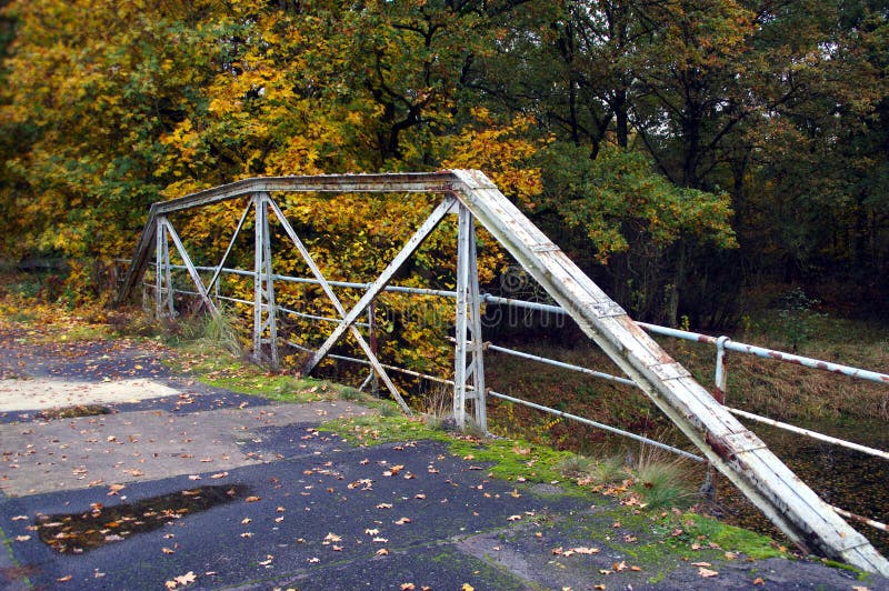 A Forgotten Rusty Rivet Joint on the Old Bridge Stock Image - Image of ...