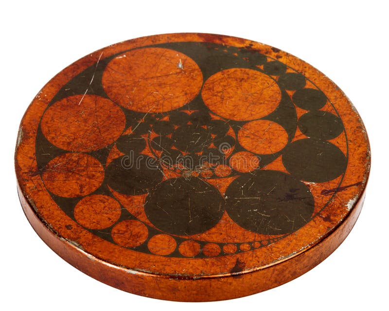 Rusty round metal plate stock image. Image of frame, closeup - 49509011