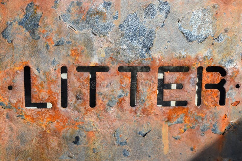 Rusty stock photo. Image of litter, rusting, rusty, decay - 125374684