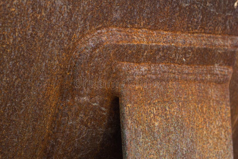 Rusty Saddle of Pressure Vat in Factory, Background Stock Afbeelding ...