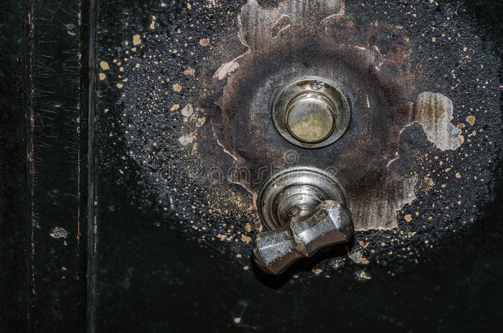 Rusty safe detail stock image. Image of industry, forget - 86687865