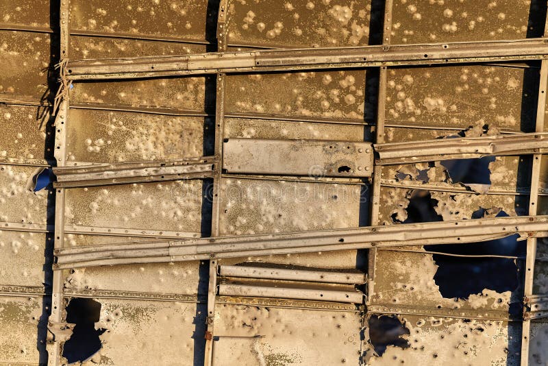 Rusty Metal Structure Background Stock Image - Image of holes, frame ...