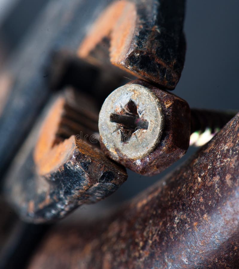 Rusty and bolt stock photo. Image of equipment, technology - 29073254