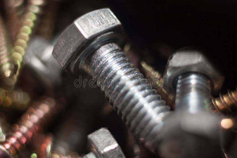 Rusty screws stock photo. Image of dirty, vintage, rivet - 36246080