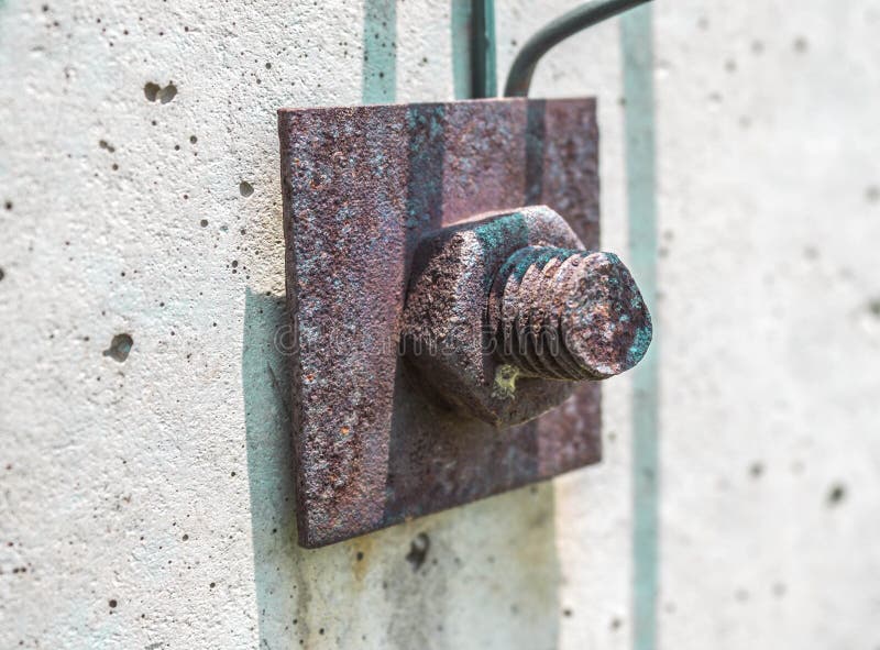 Rusty And Corroded Screws stock image. Image of brown - 34441077