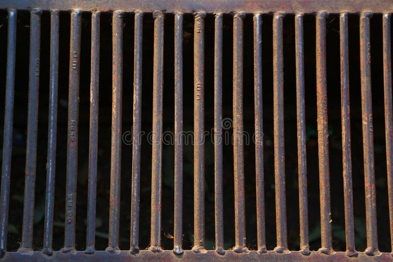 Rusty sewer drain stock image. Image of hole, pattern - 85999109