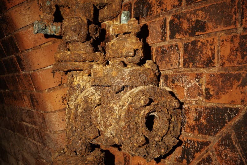 Valve Pit for Underground Piping Networks on Construction Site ...