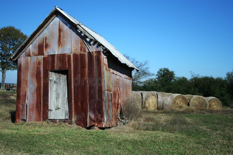 Rusty old shed stock image. Image of rustic, wall, outdoor - 15577513