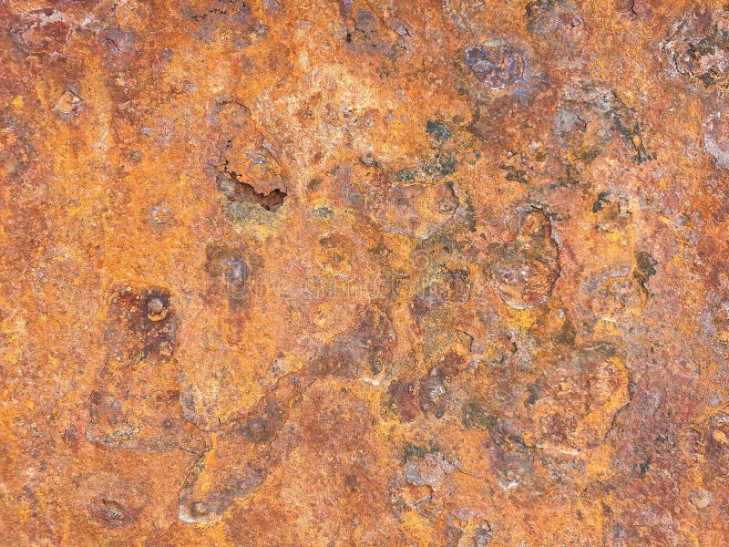Rusty sheet of iron stock photo. Image of brown, grunge - 155685814