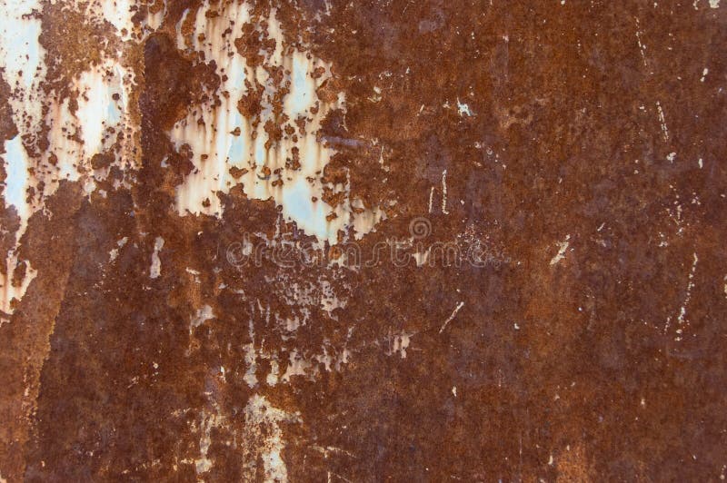 Rusty sheet of iron. stock photo. Image of iron, backdrop - 143989022