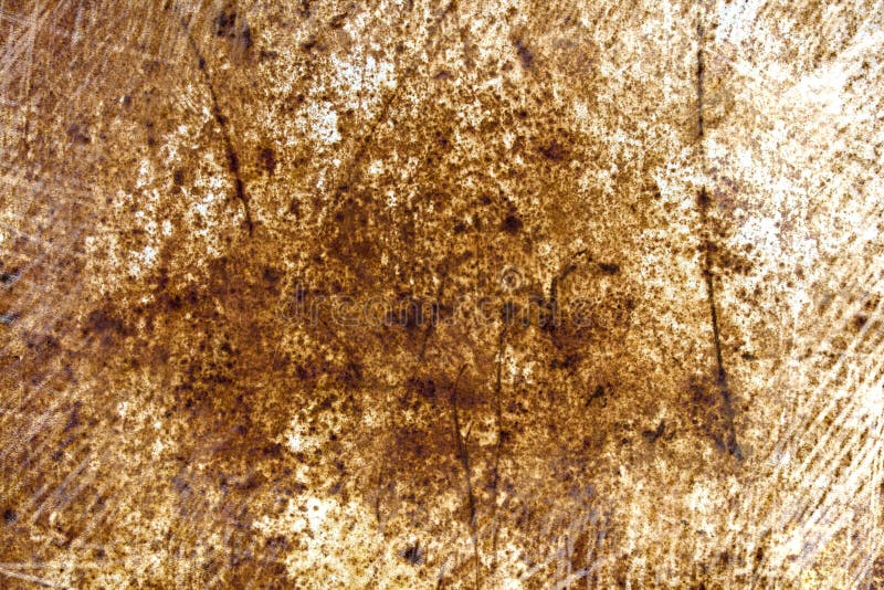 Rusty Sheet Metal Surface in Scratches Stock Image - Image of steel ...