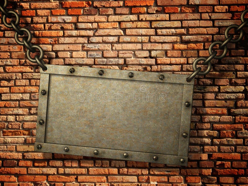 Rusty signboard stock illustration. Illustration of board - 17884651