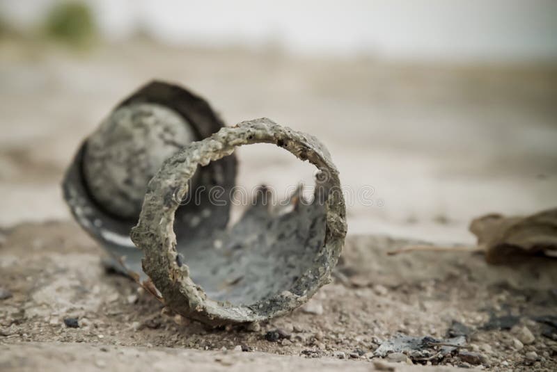 Rusty Can of Soda, Recycling Campaign Global Message Stock Photo ...