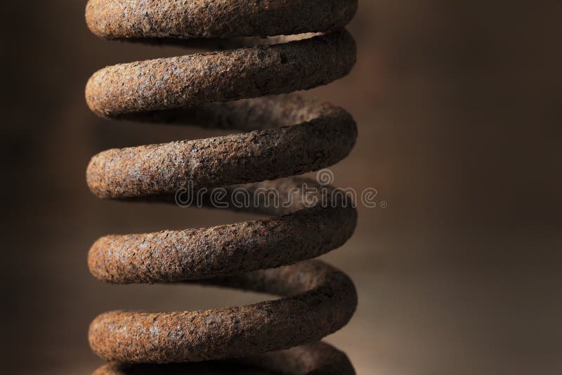 Rusty Spring stock photo. Image of strength, rust, device - 18750248