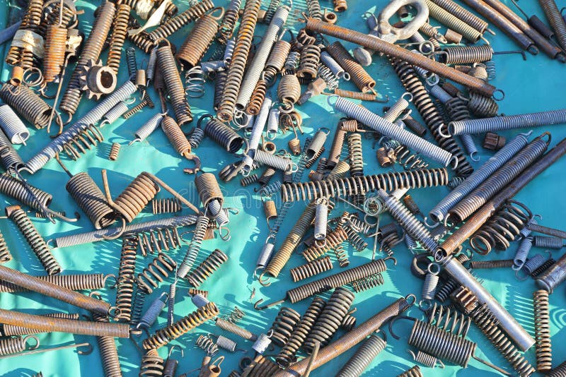 Rusty Springs stock image. Image of sizes, compressed - 112489787